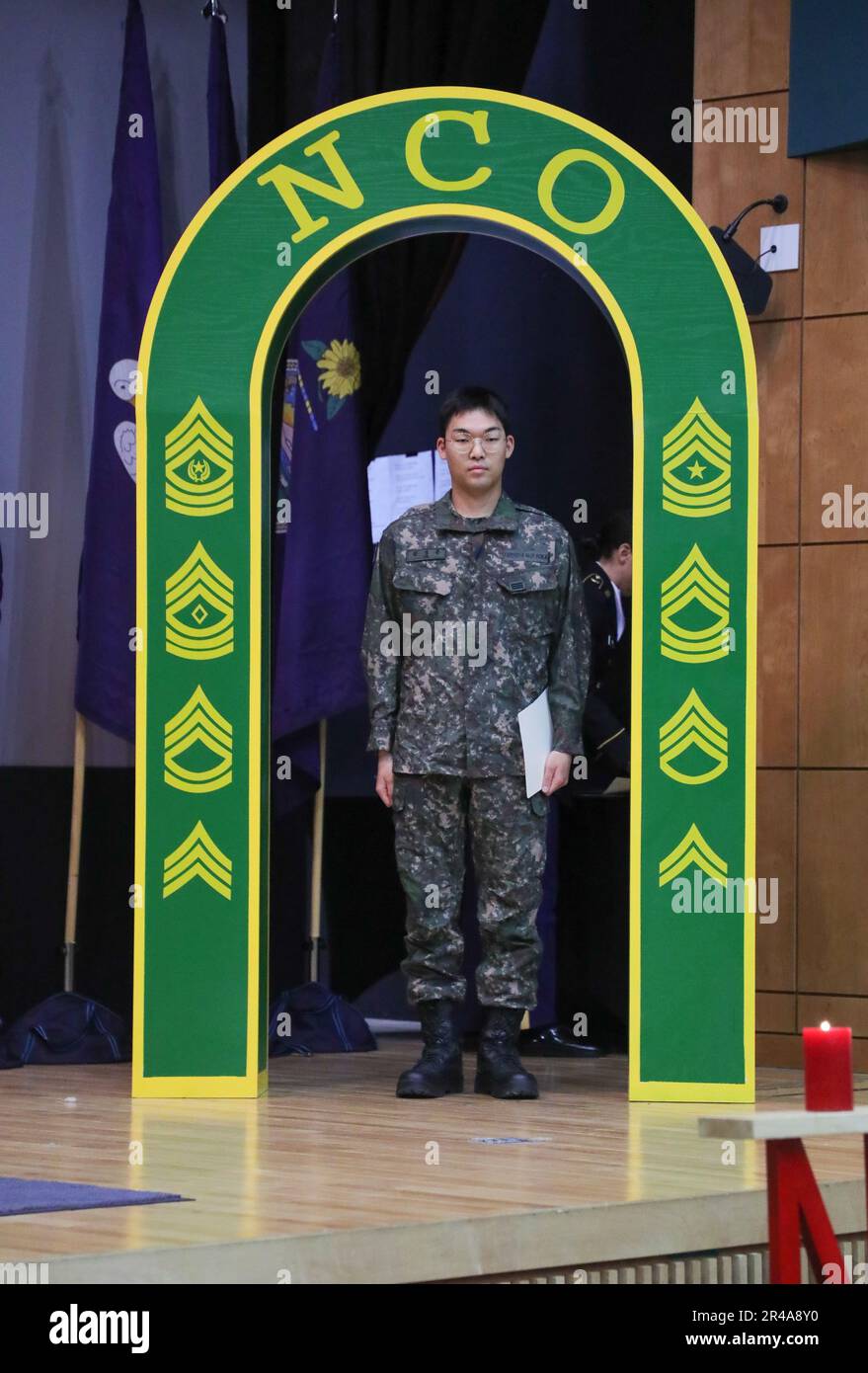 United States Army Garrison Yongsan-Casey Command Sgt. Maj. Wayne ...