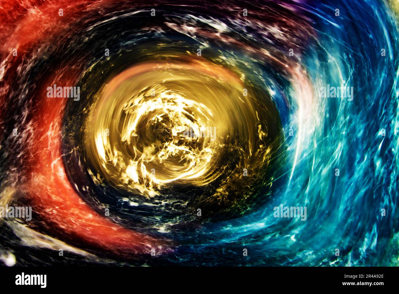Colored circulating matter Stock Photo - Alamy