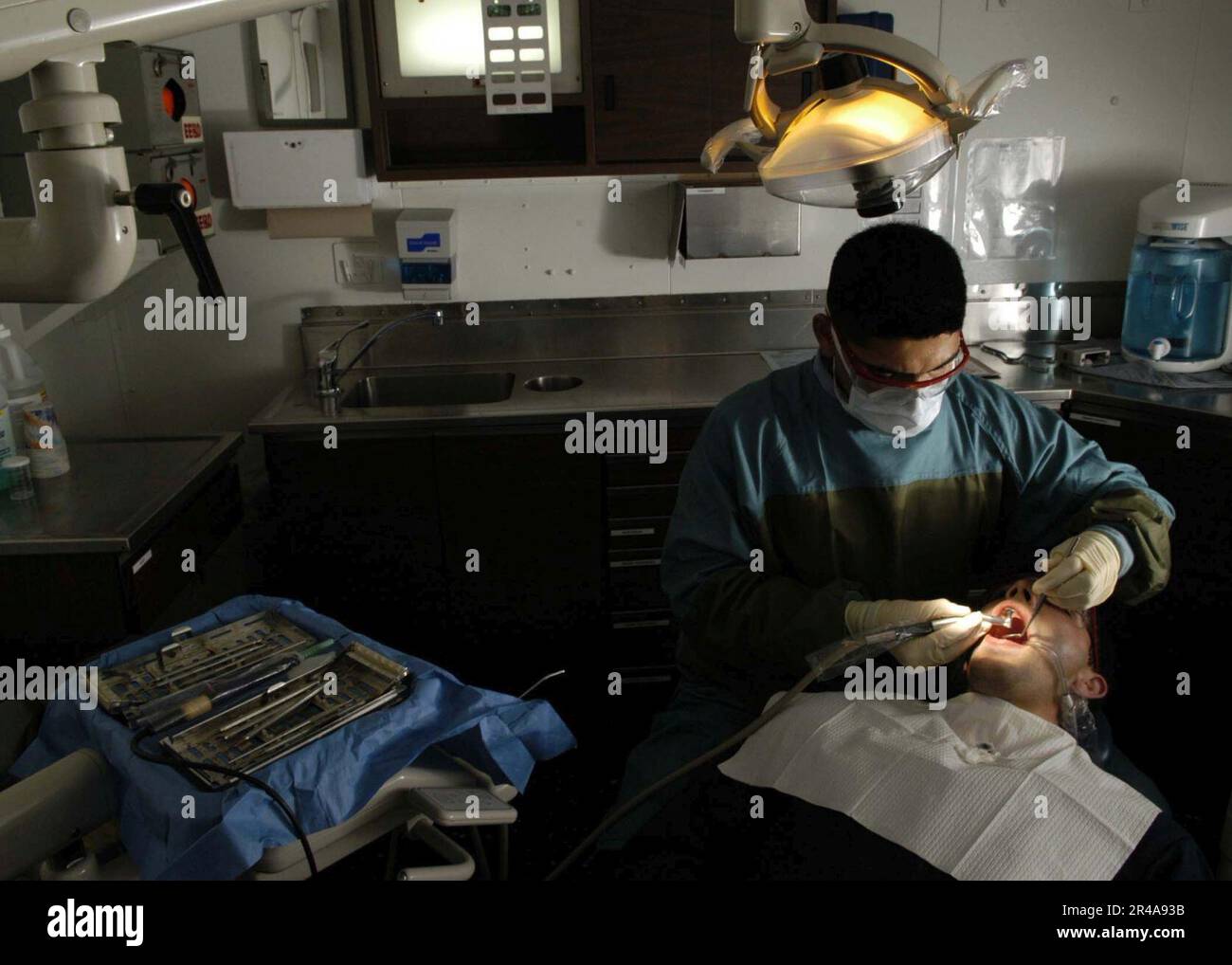 US Navy Dental Technician Stock Photo - Alamy