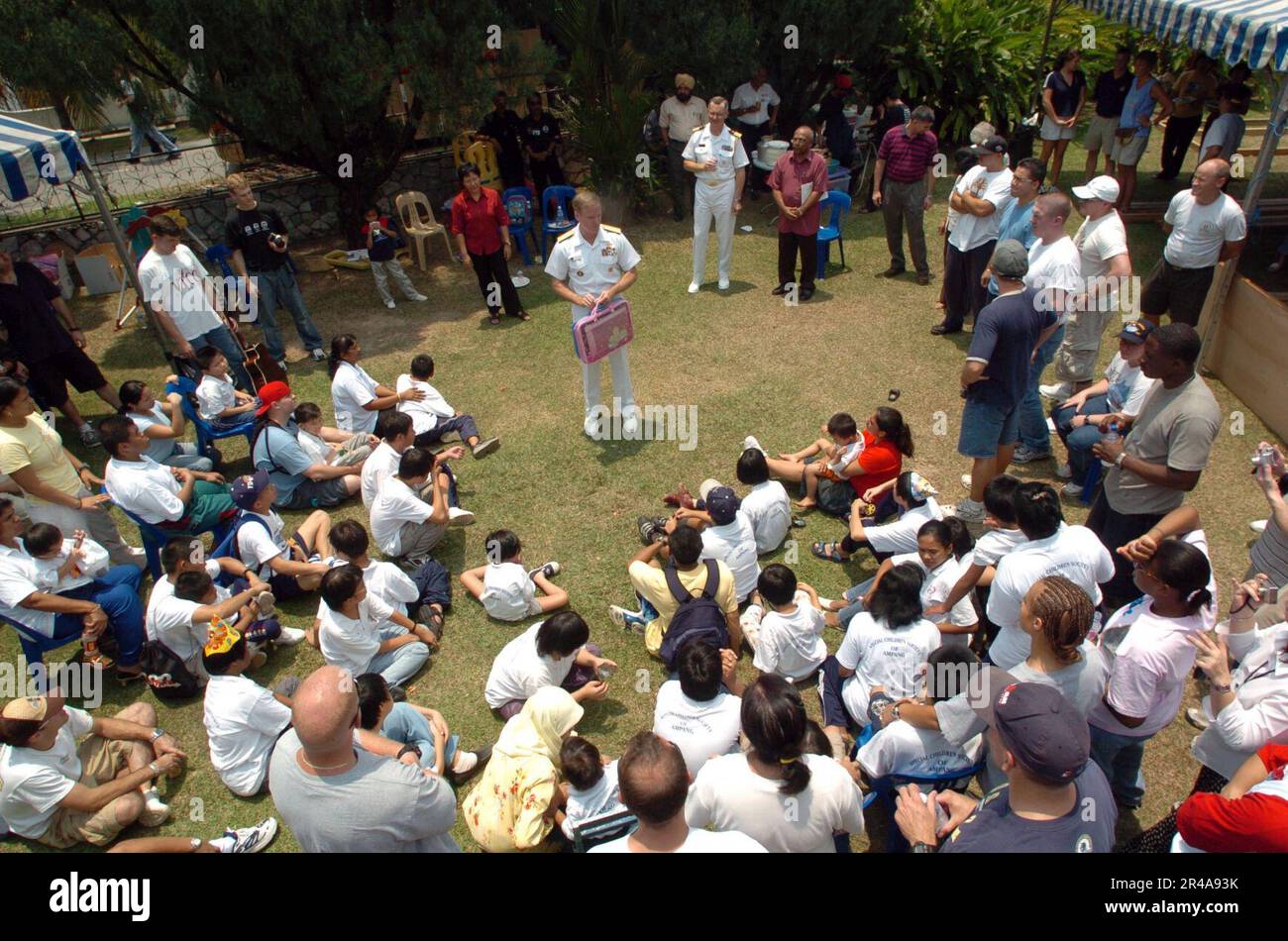 US Navy Commander, Carrier Group Seven, Rear Adm. Patrick M. Walsh ...