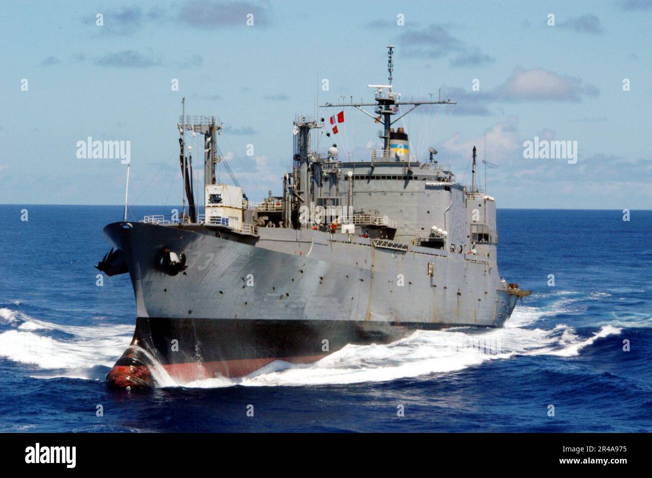 US Navy The Military Sealift Command (MSC) ammunition ship USNS Shasta ...