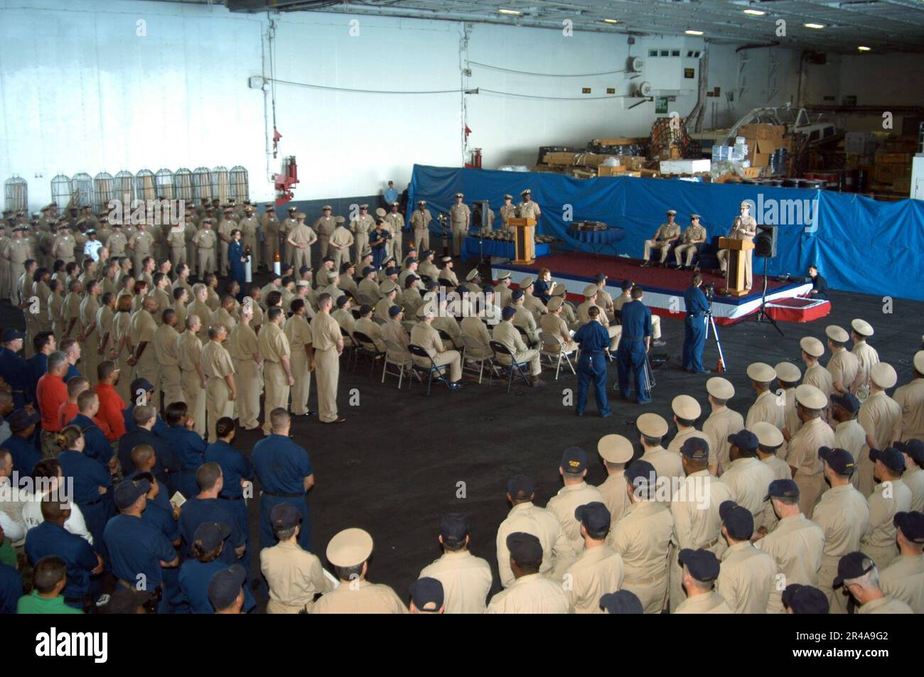US Navy Commanding Officer, USS John F. Kennedy (CV 67), John W. Miller ...