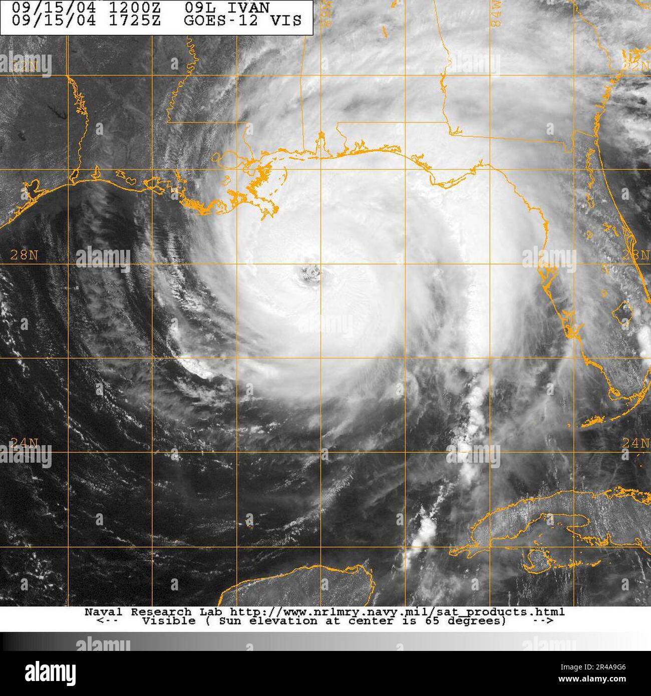 Hurricane Ivan Wind Speed