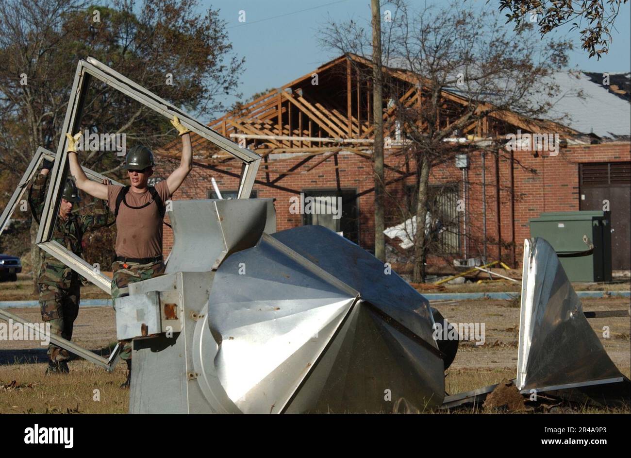 US Navy Seabees assigned to Naval Mobile Construction Battalion One ...