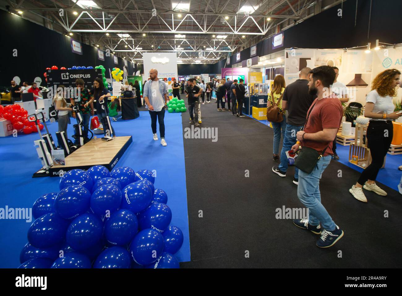 Bucharest, Romania. 26th May, 2023: TechExpo 2023 held at the ROMEXPO ...