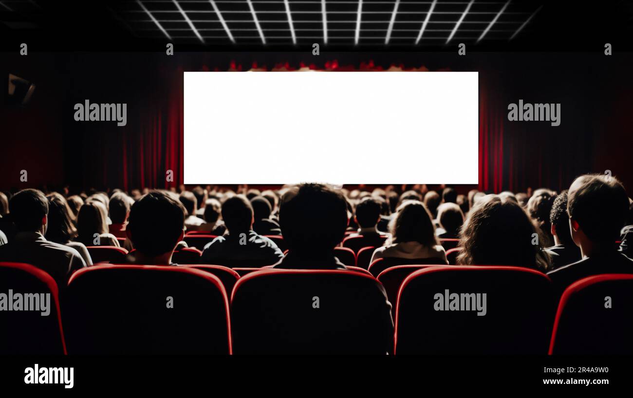 Cinema Audience Silhouette