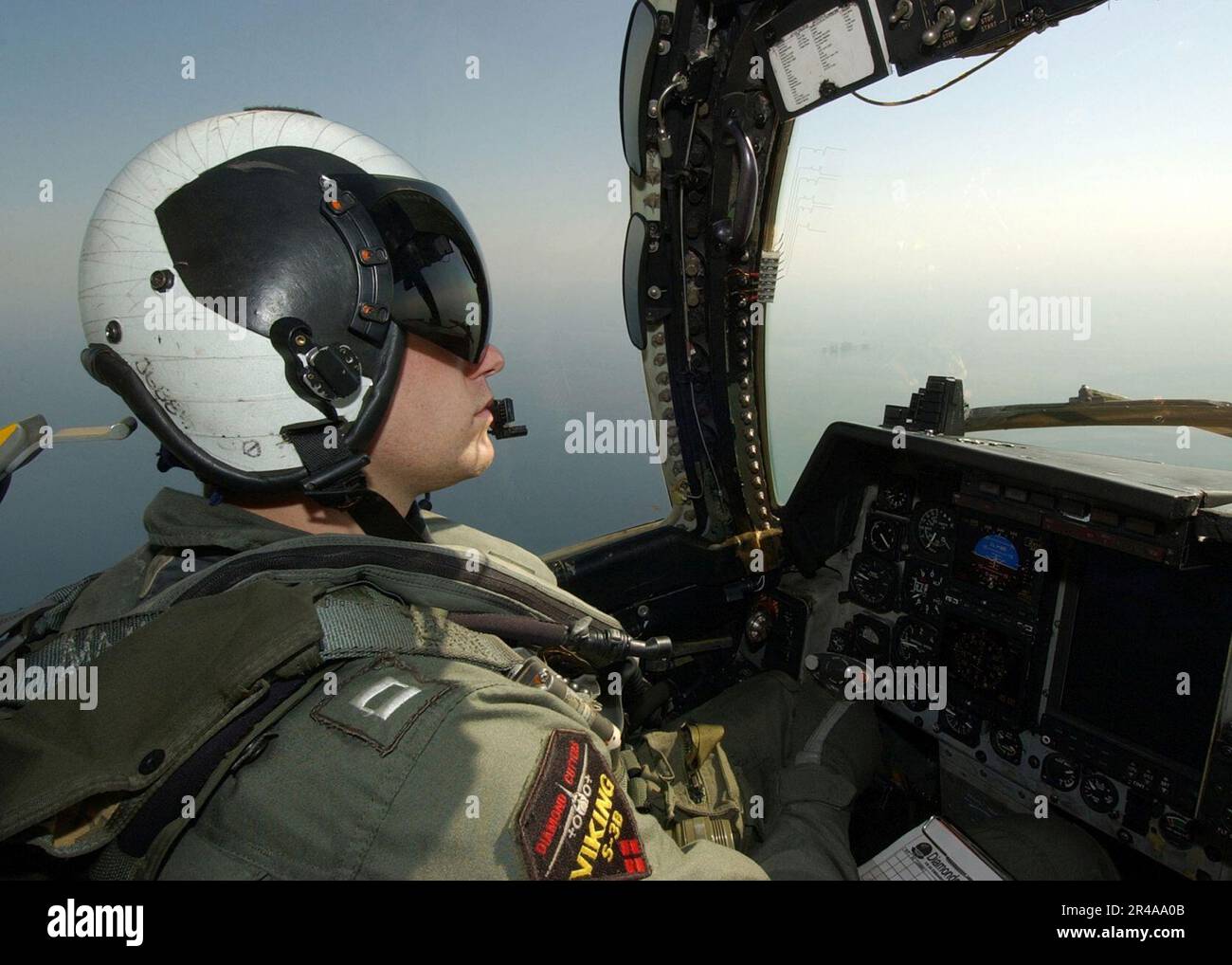 US Navy S-3B Viking pilot Stock Photo - Alamy