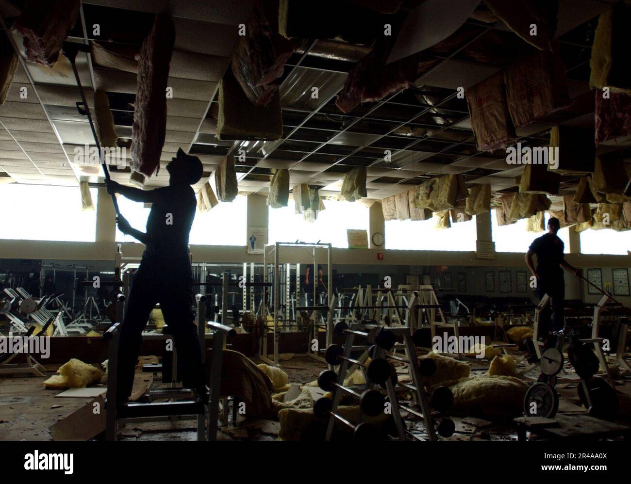 US Navy Students assigned to Naval Aviation Technical Training Center ...