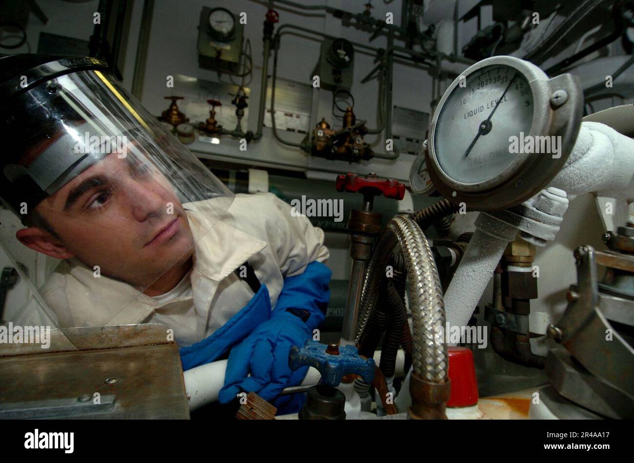 US Navy Machinist's Mate Stock Photo - Alamy