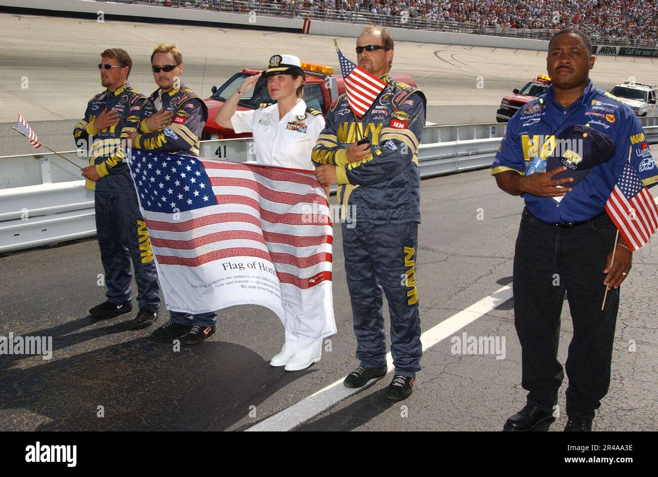 US Navy Lt. center, Navy Career Counselor 1st Class far right, and ...