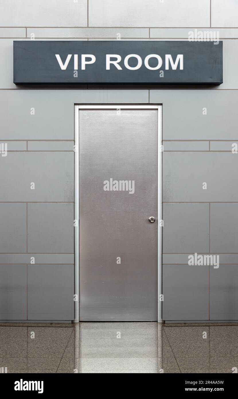 Entrance to the VIP room Stock Photo - Alamy