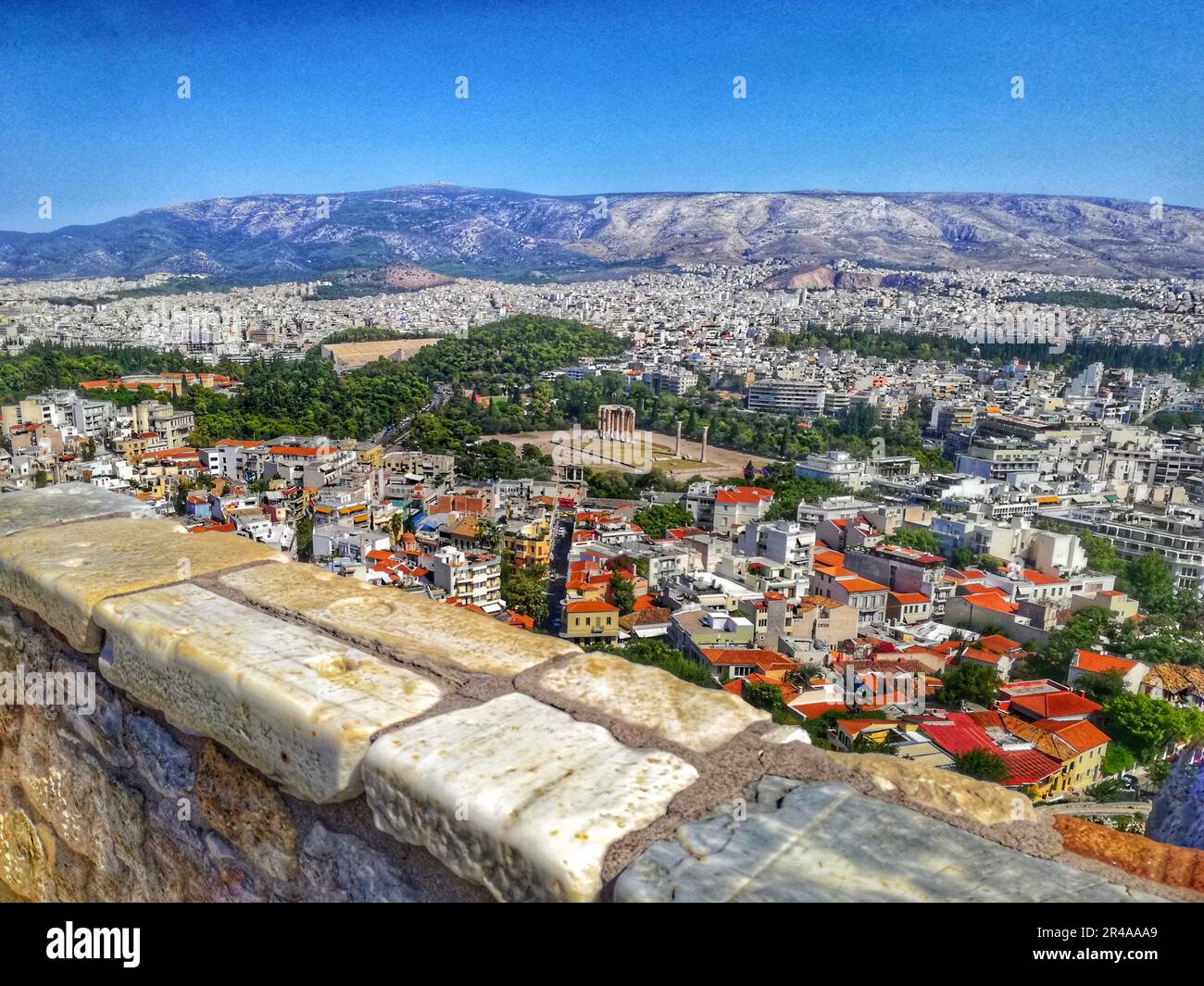 A stunning vista of the vibrant city skyline, featuring tall ...