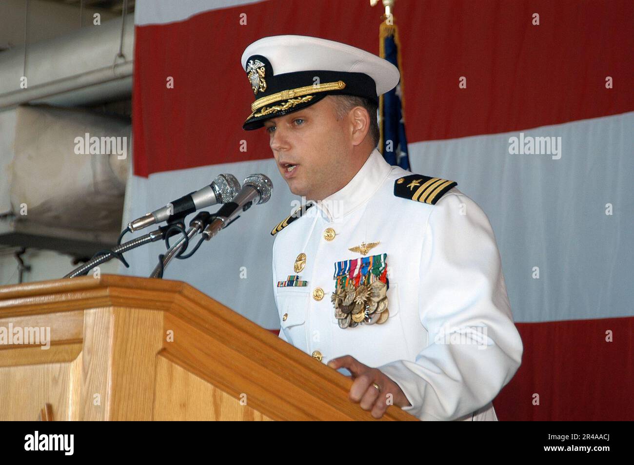 US Navy Commanding Officer, Electronic Attack Squadron One Four Zero ...