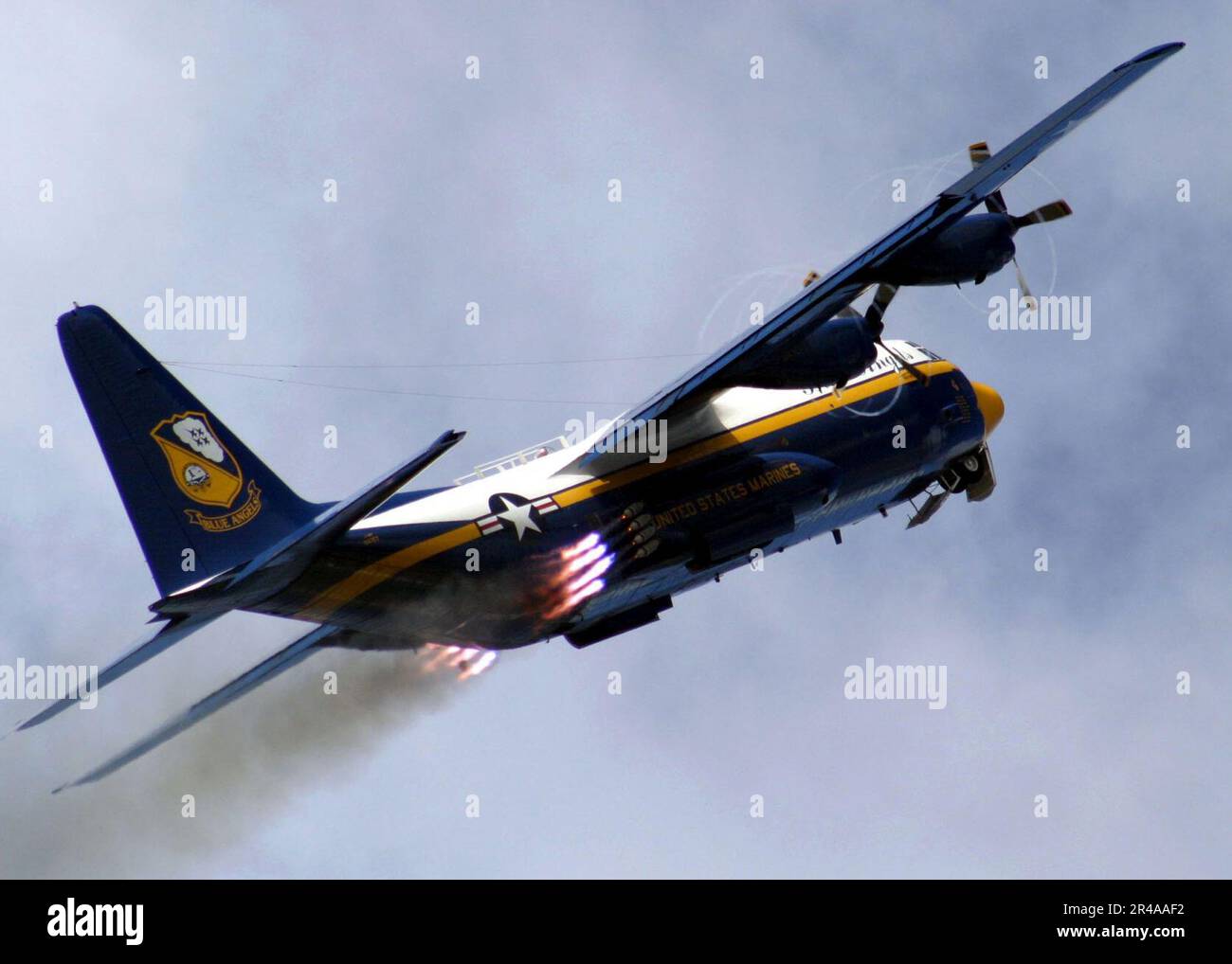US Navy A U.S. Marine Corps C-130 Hercules ''Fat Albert,'' assigned to ...