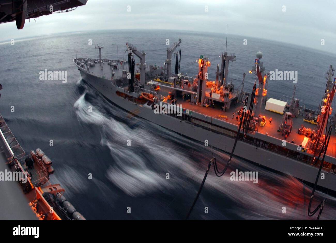 US Navy The Military Sealift Command (MSC) underway replenishment oiler ...