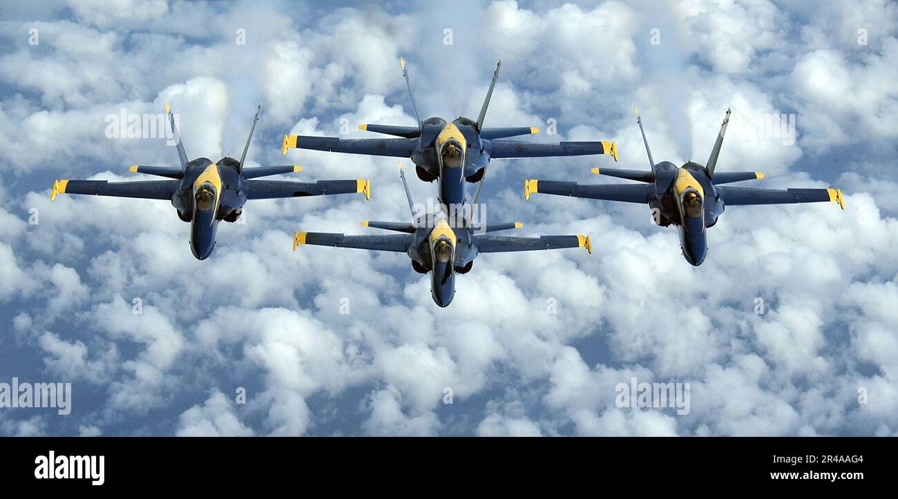 US Navy The U.S. Navy flight demonstration team, the Blue Angels ...