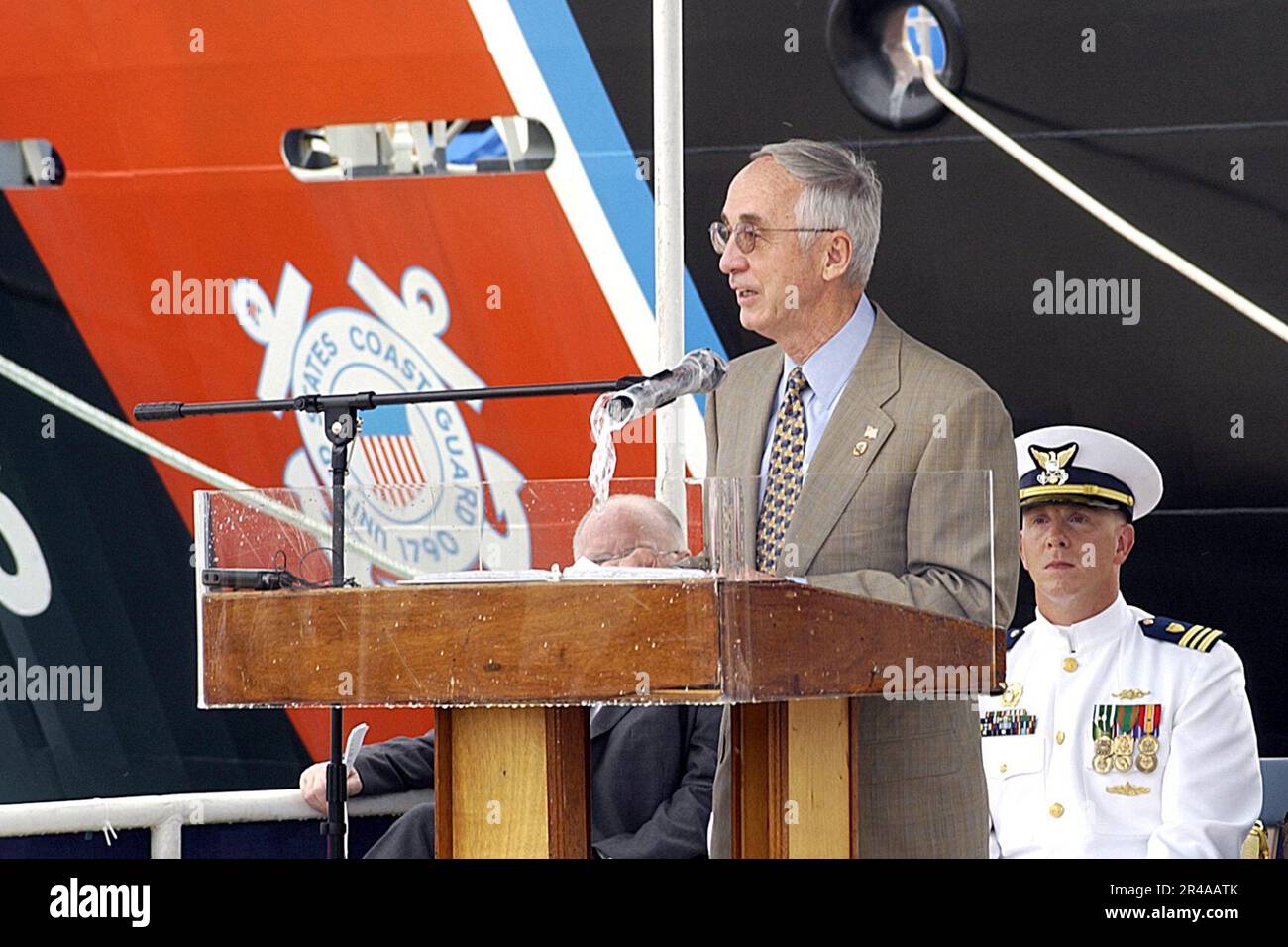 US Navy Secretary of the Navy (SECNAV), the Honorable Gordon R. England ...