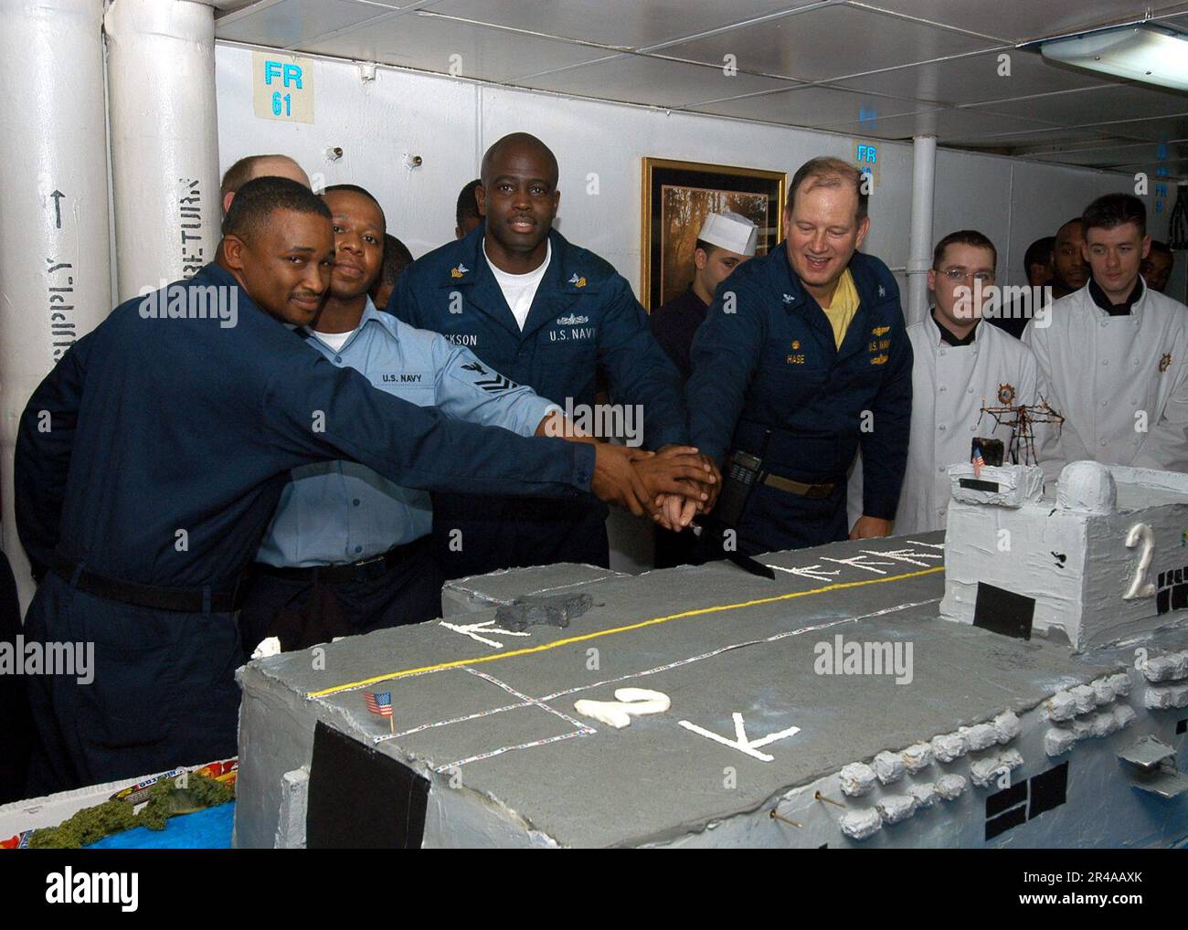 US Navy The Commanding Officer of the amphibious assault ship USS ...