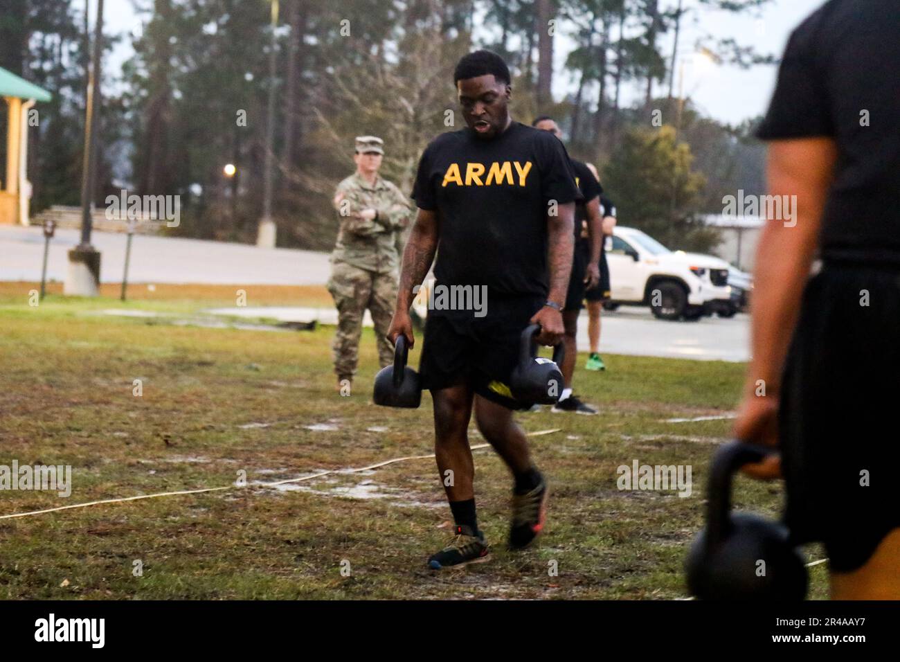 A U.S. Army Soldier assigned to the 3rd Division Sustainment Brigade ...