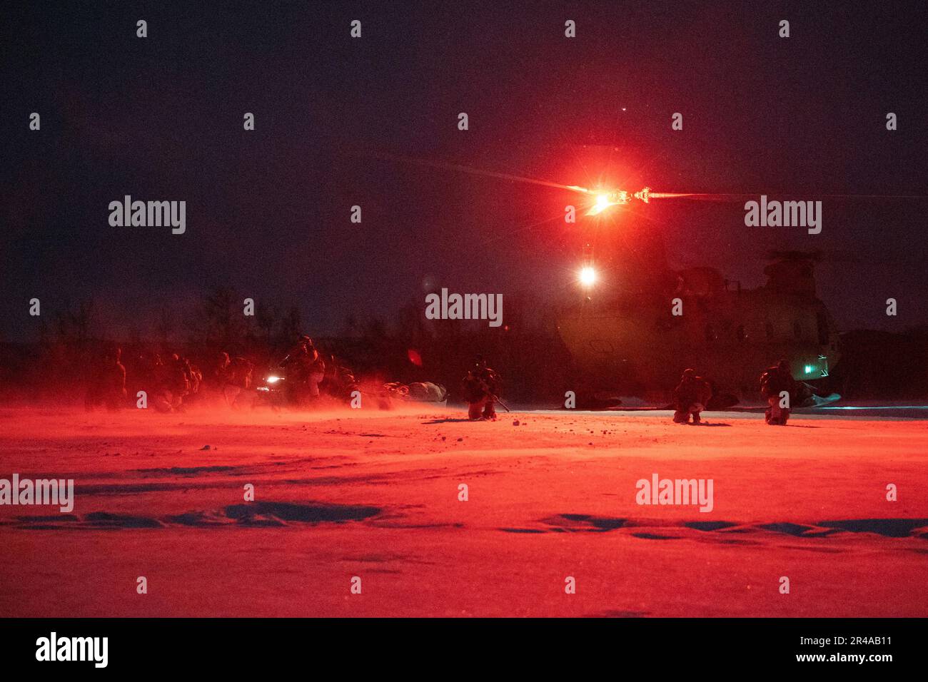 U.S. Army paratroopers with the 1st Squadron (Airborne), 40th Cavalry ...