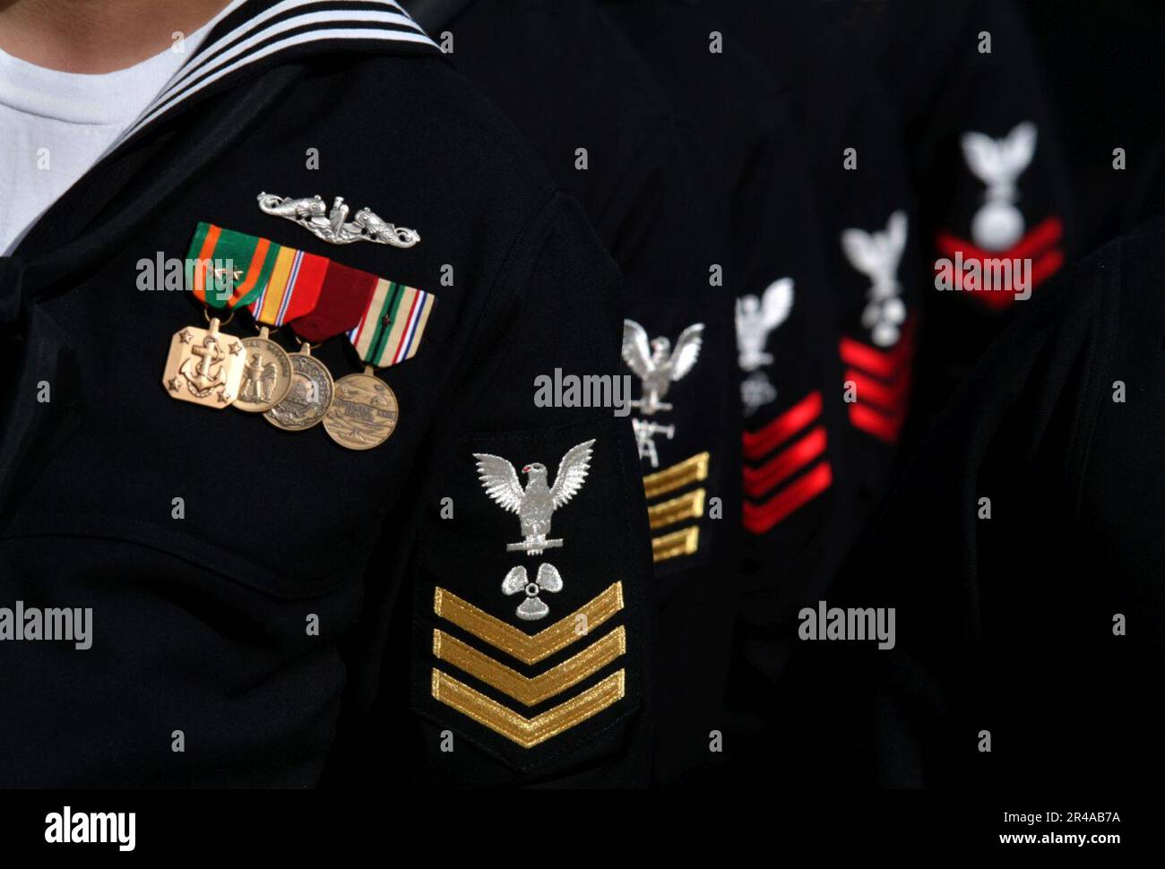 US Navy The many rates that make up the crew assigned to USS Virginia ...