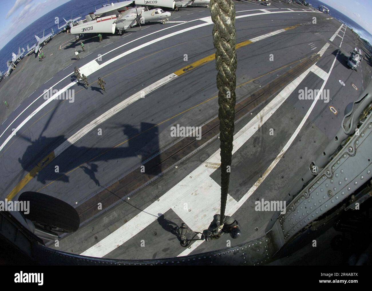 US Navy Personnel assigned to Explosive Ordnance Disposal Mobile Unit ...