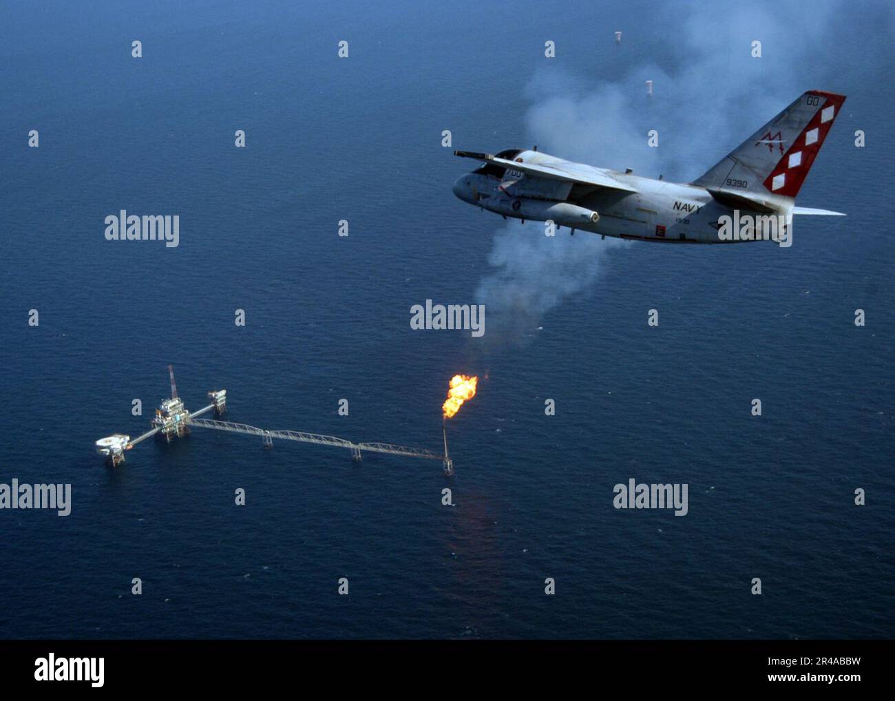 US Navy An S-3B Viking assigned to the Diamond Cutters of Sea Control ...