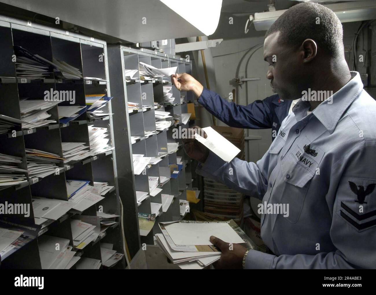 Military postal clerk hi-res stock photography and images - Alamy