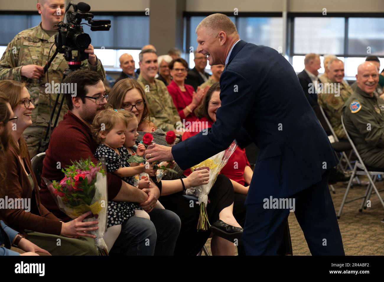 U.S. Air Force Brig. Gen. Mark Miller, Chief of Staff, Indiana Air ...