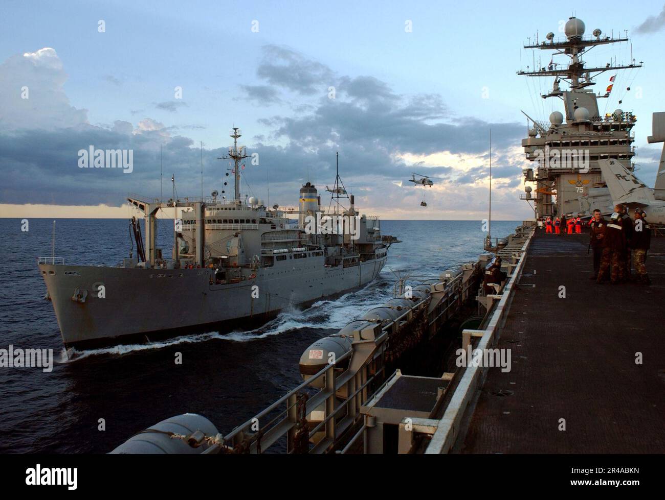 US Navy The Military Sealift Command (MSC) combat stores ship USNS ...