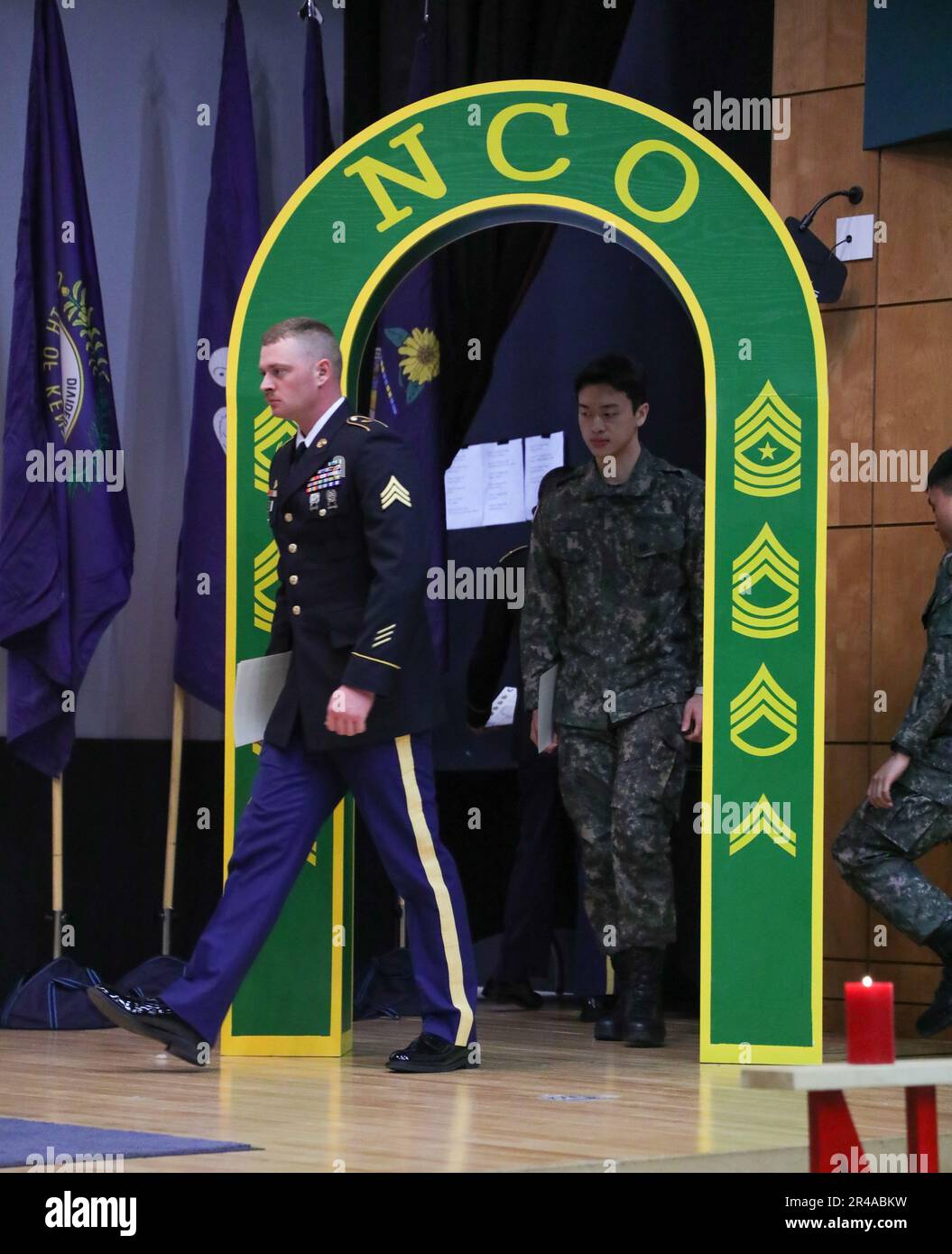 United States Army Garrison Yongsan-Casey Command Sgt. Maj. Wayne ...