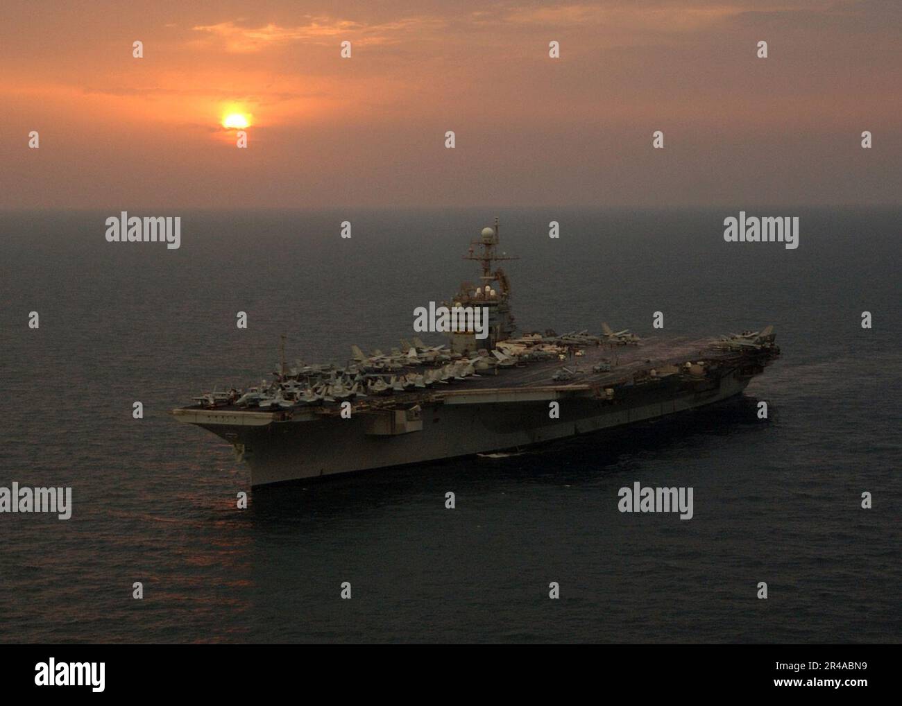 Us Navy The Conventionally Powered Aircraft Carrier Uss John F Kennedy Cv 67 Cruises Through