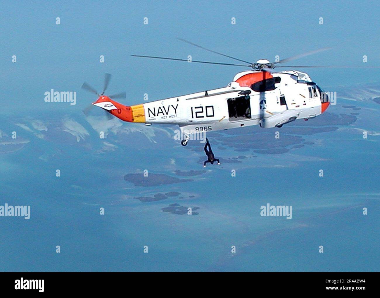 US Navy At an altitude of 10,000 feet, a member of the United States ...