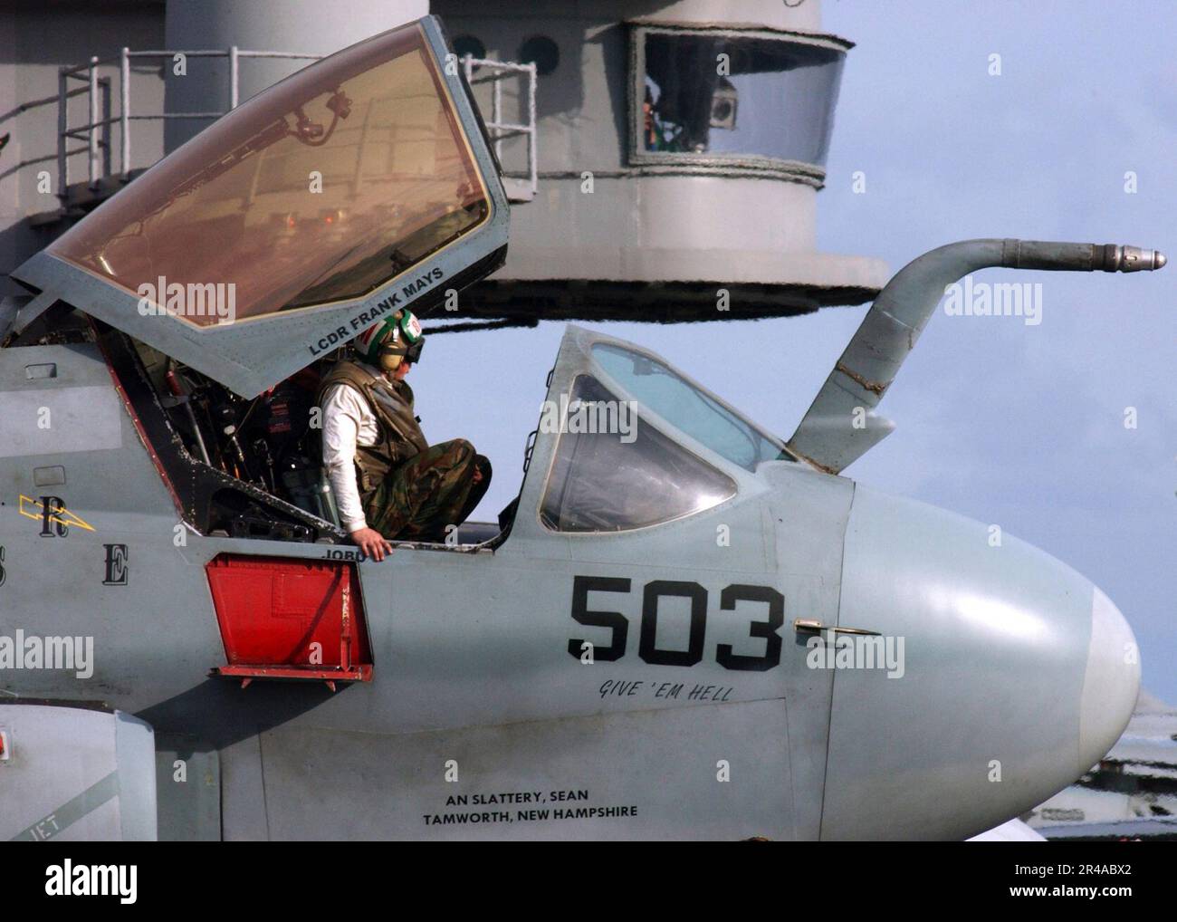 US Navy A troubleshooter conducts a routine inspection of one of the ...