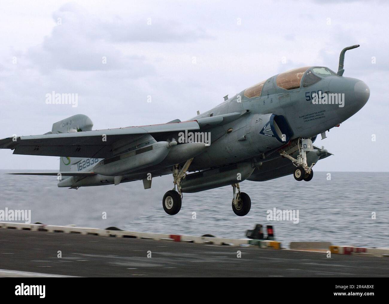 US Navy An EA-6B Prowler assign to the ''Zappers'' of Electronic Attack ...