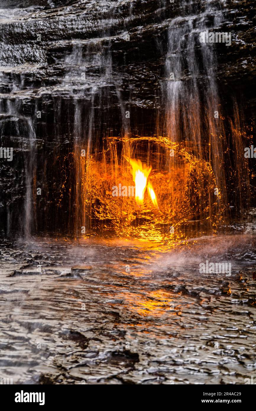 Eternal Flame Falls New York