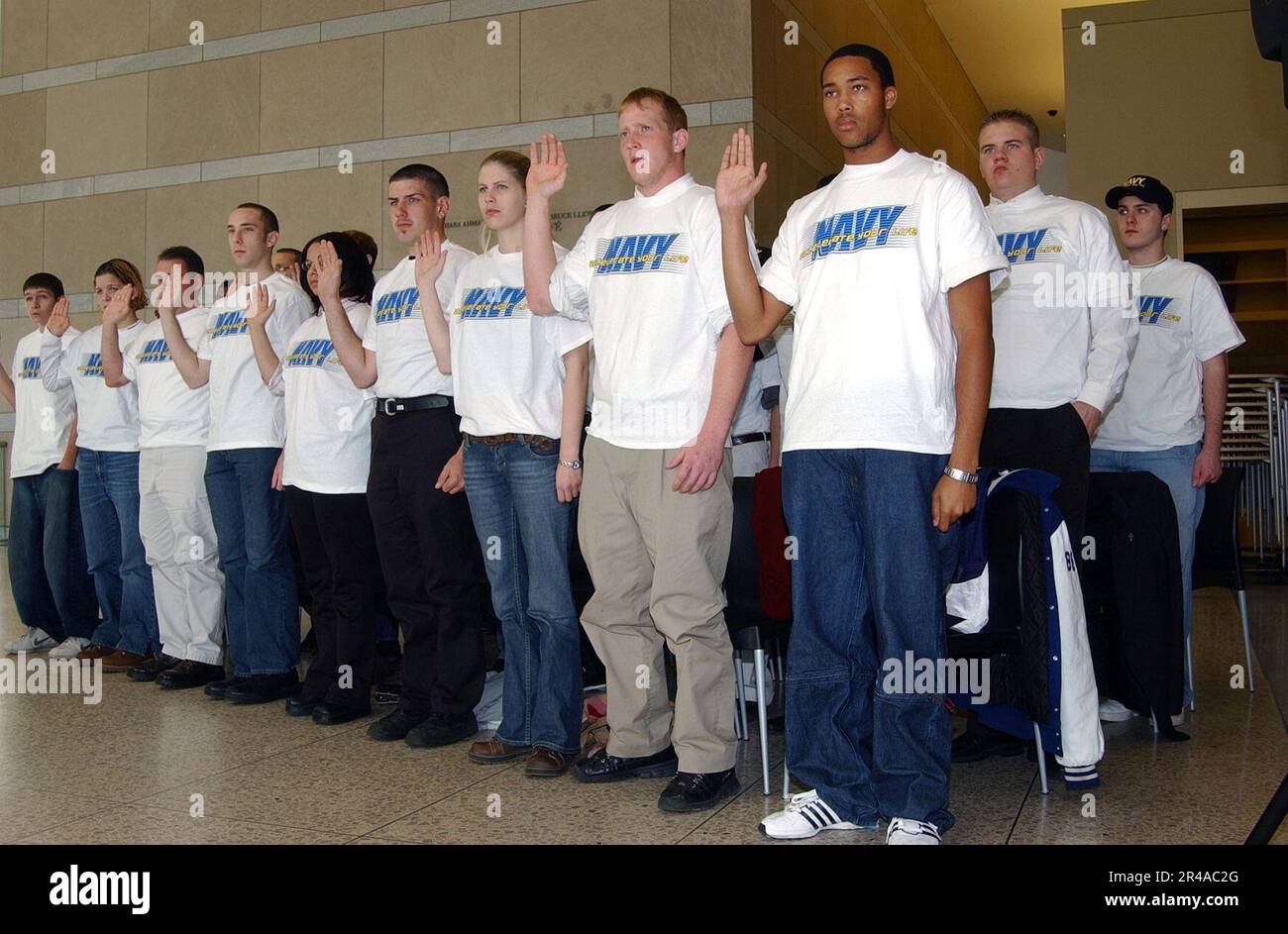 US Navy Navy Delayed Entry Personnel (DEP) from the Philadelphia area ...