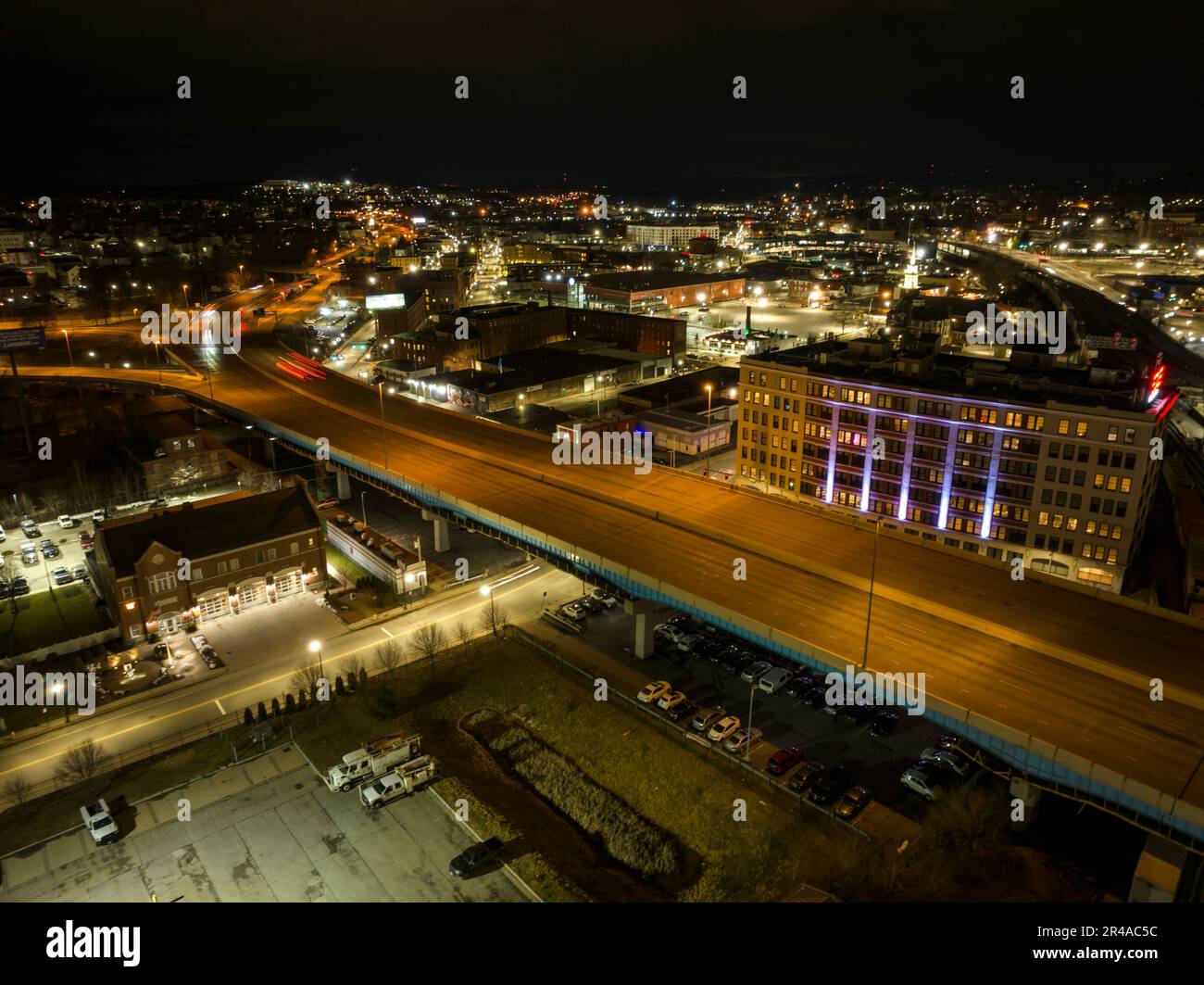 Worcester massachusetts city skyline hi-res stock photography and ...