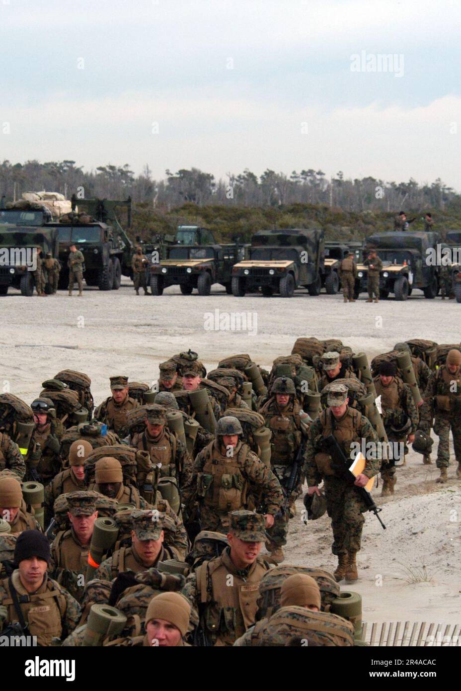 US Navy U.S. Marines assigned to the 26th Marine Expeditionary Unit ...
