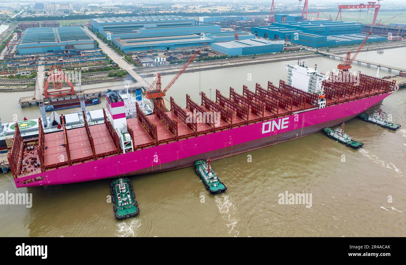 SUZHOU, CHINA - MAY 26, 2023 - The 366-meter-long ONE FRUITION ...