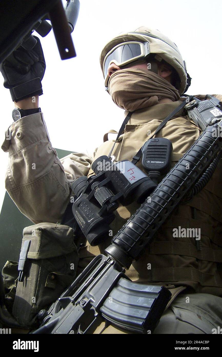US Navy Construction Electrician Constructionman Gabriel Pena of Santa ...