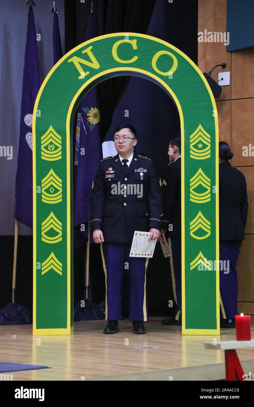 United States Army Garrison Yongsan-Casey Command Sgt. Maj. Wayne ...