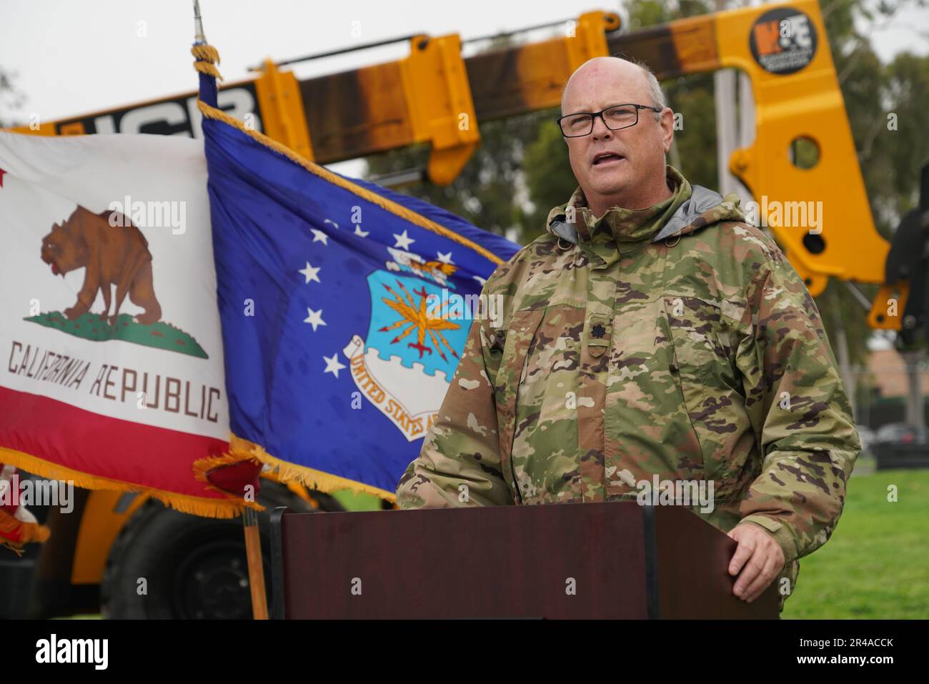 U.S. Air National Guard Lt. Col. John Love, a religious affairs ...