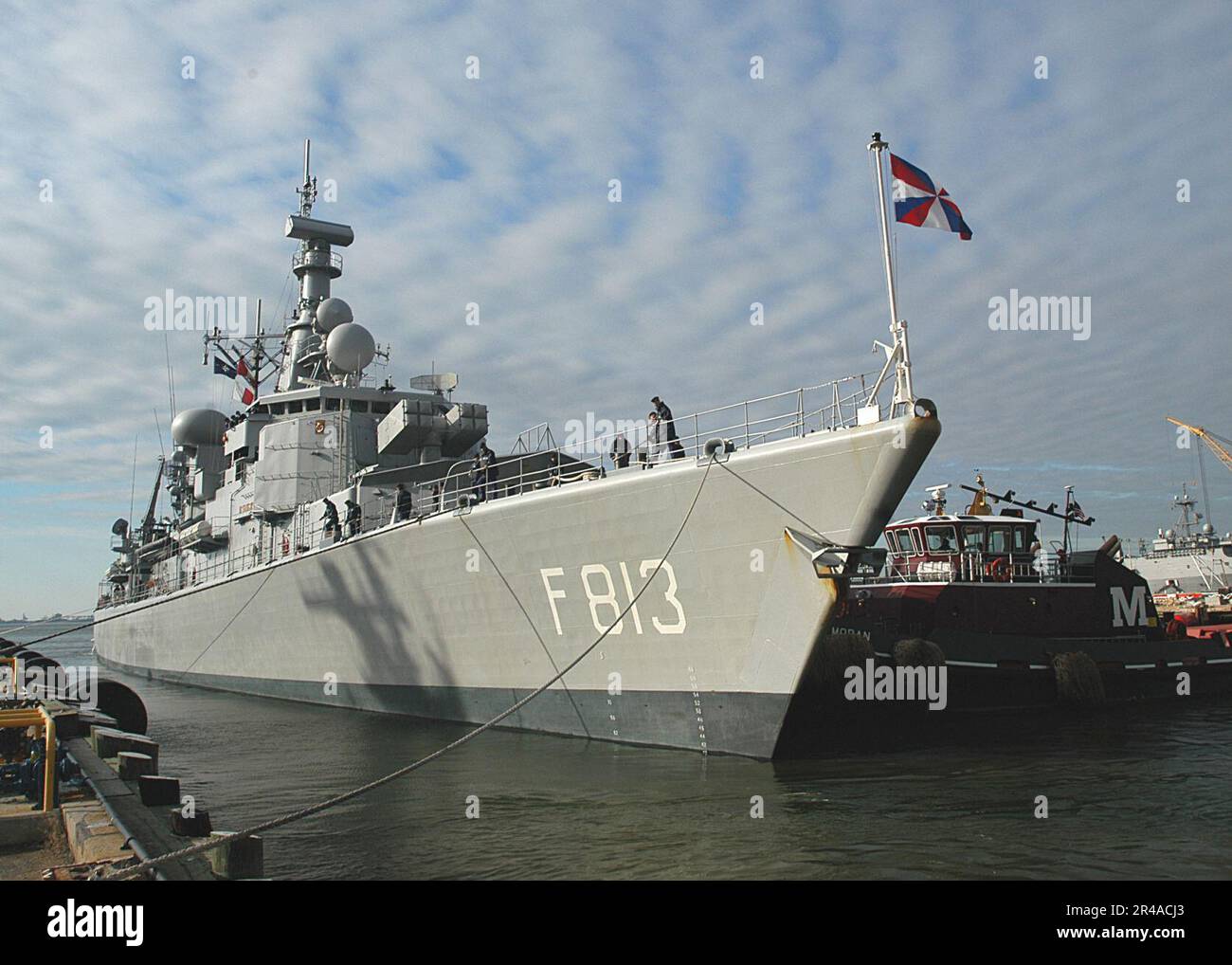 US Navy The Royal Netherlands Navy frigate HNLMS Witte de With (F 813 ...
