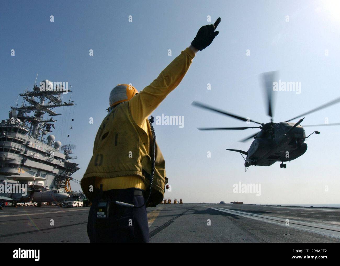 US Navy Aviation Boatswain's Mate Stock Photo - Alamy