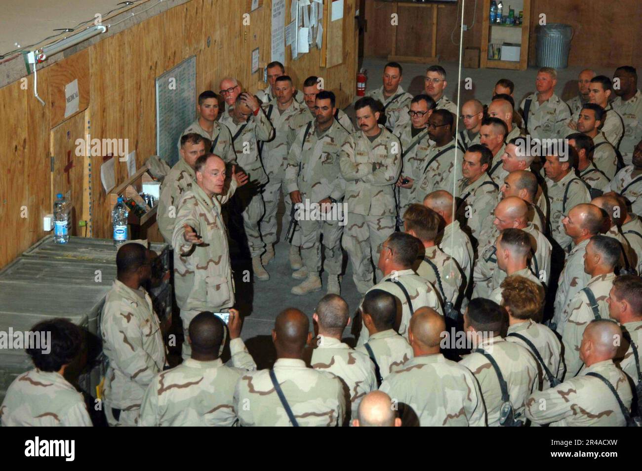 US Navy Reserve Seabees assigned to Naval Mobile Construction Battalion ...