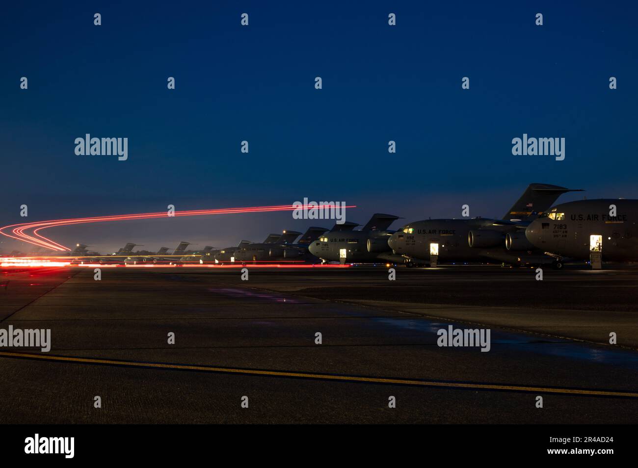 Air and ground crews from the U.S. Air Force's 437th and 628th Airlift ...