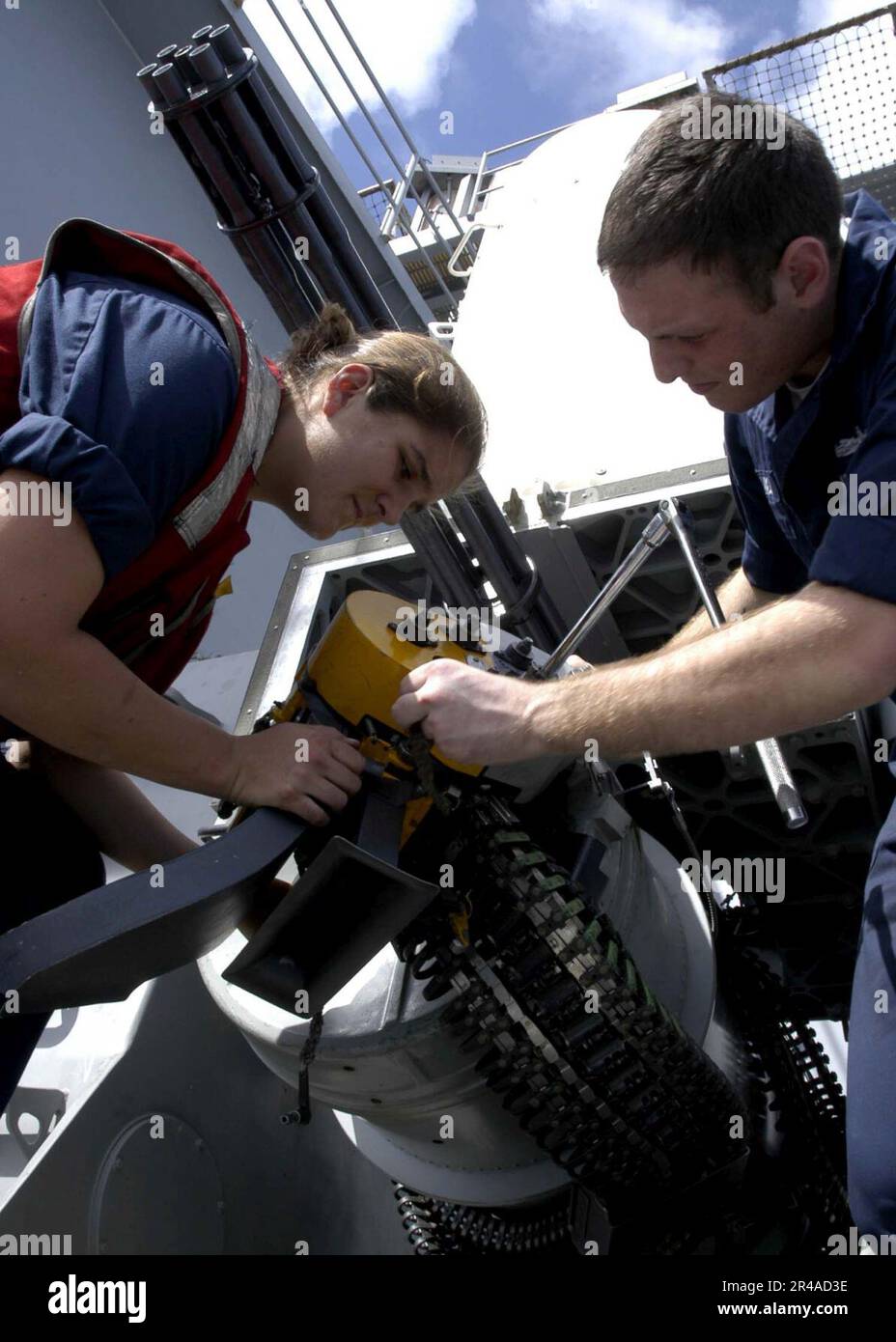 US Navy Fire Controlman Stock Photo - Alamy