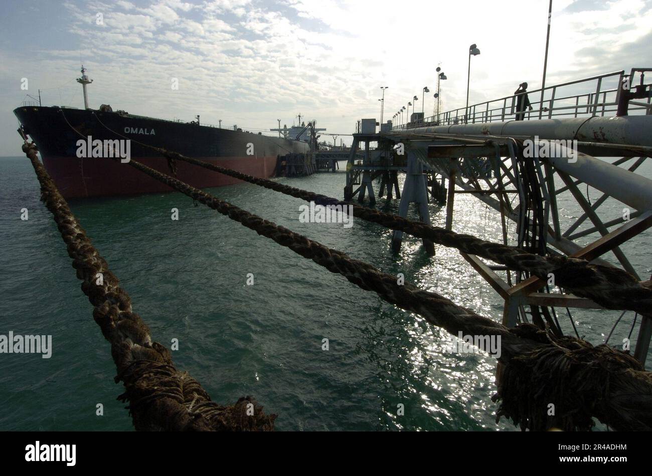 US Navy The oil tanker Omala is one of hundreds of oil tankers from ...