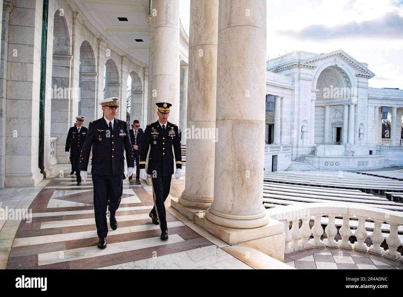 France Vice Chief of Defense Gen. Eric Autellet (left), and Maj. Gen ...